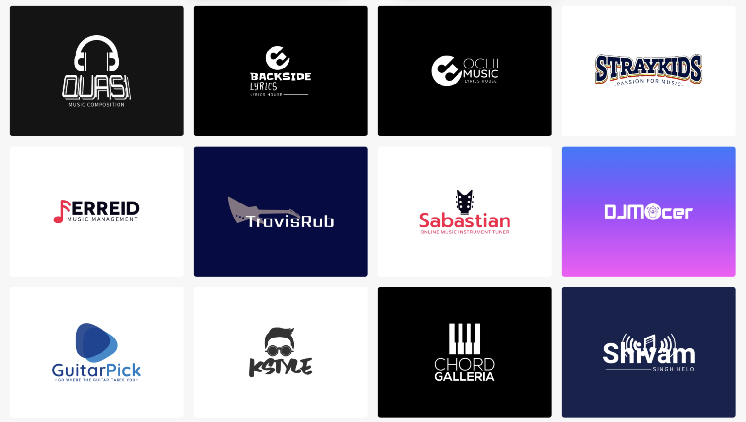 Exploring Similarities of the Most Creative Music Logos Worldwide!