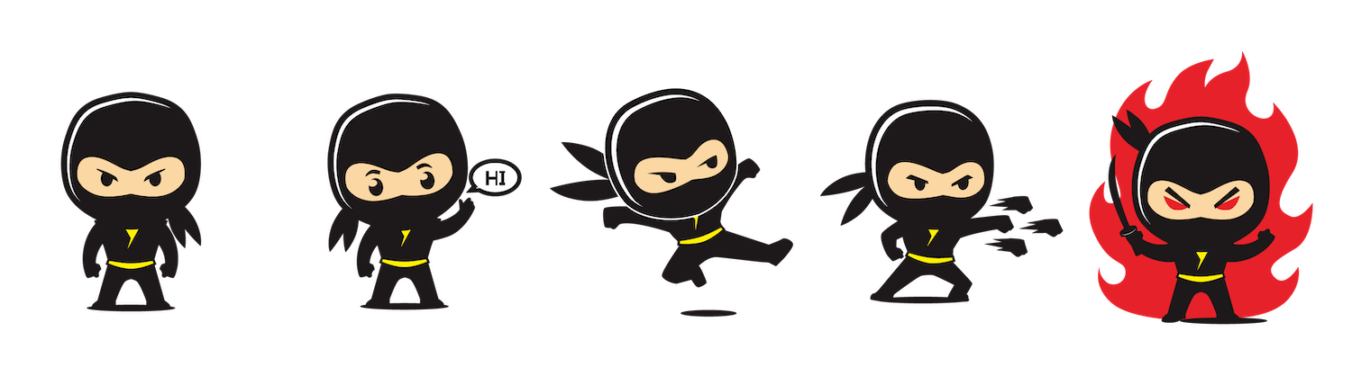 Planning To Create A Ninja Logo Design For Your Clothing Brand?