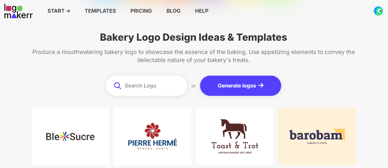 Bakery Logo Ideas Using an AI Logo Generator - Logomakerr.AI Blog ...