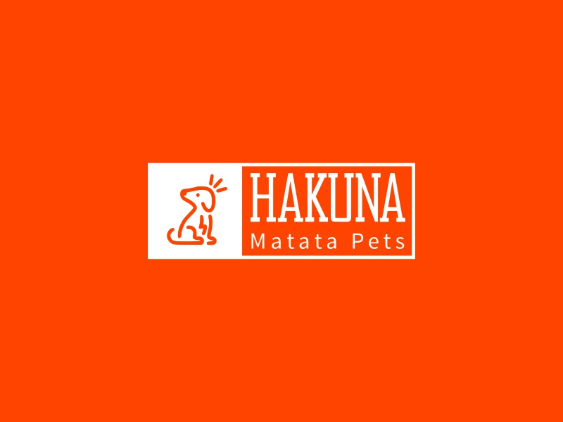 Hakuna logo generated by AI logo maker - Logomakerr.ai