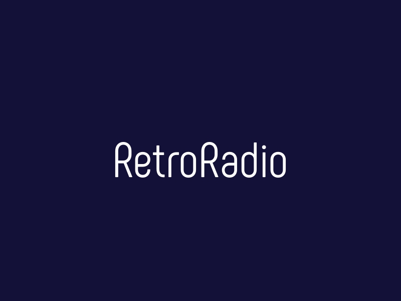 RetroRadio logo generated by AI logo maker - Logomakerr.ai