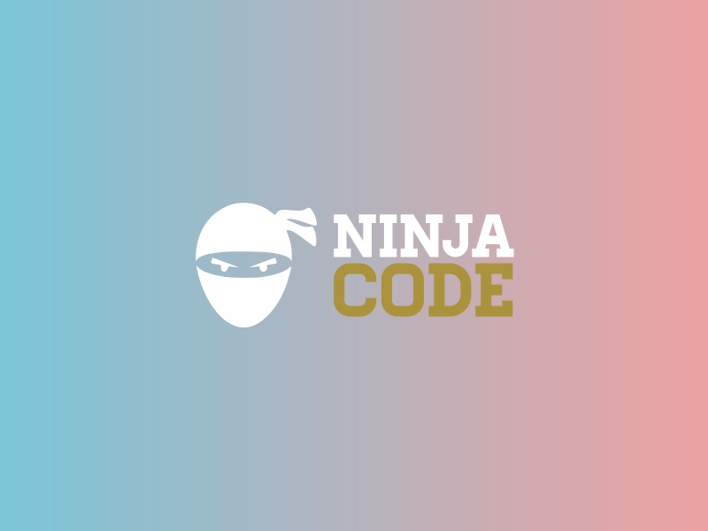Ninja code logo generated by AI logo maker - Logomakerr.ai