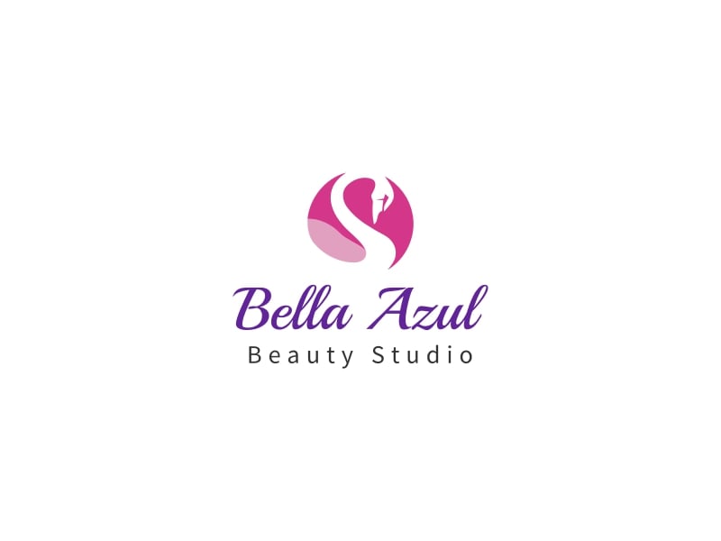 Bella Azul logo generated by AI logo maker - Logomakerr.ai