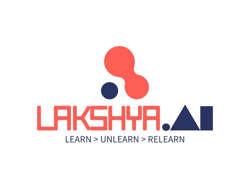 LAKSHYA .AI logo generated by AI logo maker - Logomakerr.ai