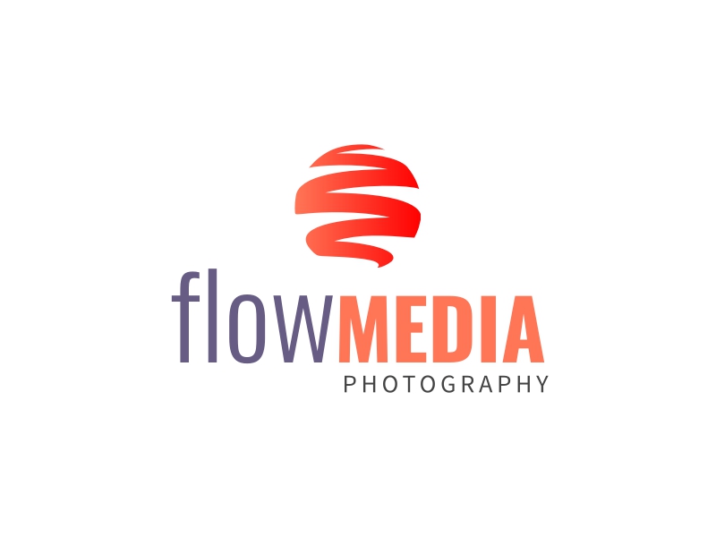 flow MEDIA logo generated by AI logo maker - Logomakerr.ai