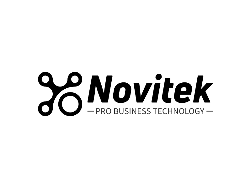 Novitek logo generated by AI logo maker - Logomakerr.ai