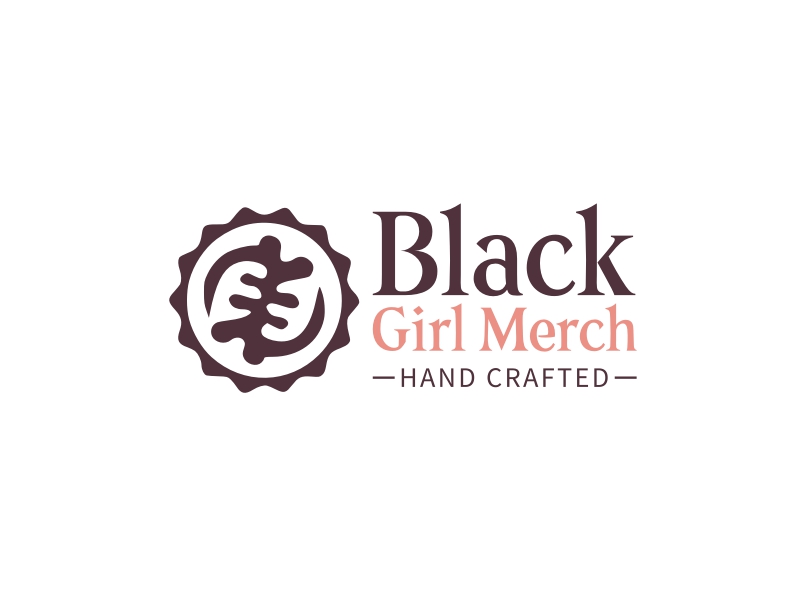 Black Girl Merch logo generated by AI logo maker - Logomakerr.ai