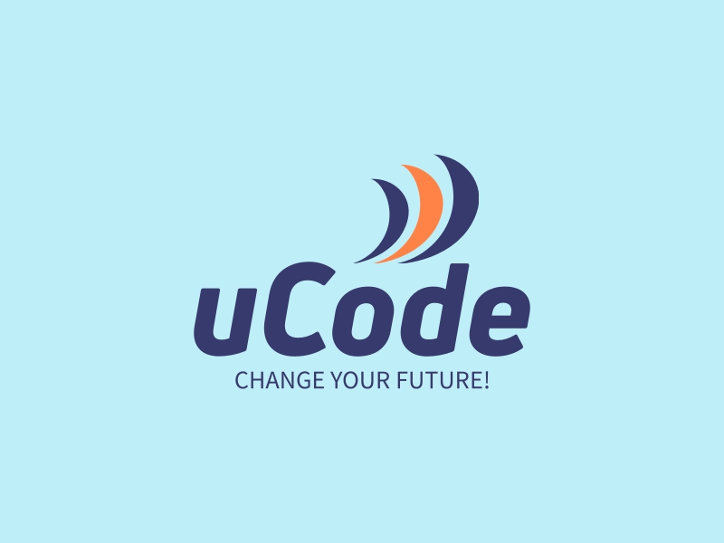 uCode logo generated by AI logo maker - Logomakerr.ai