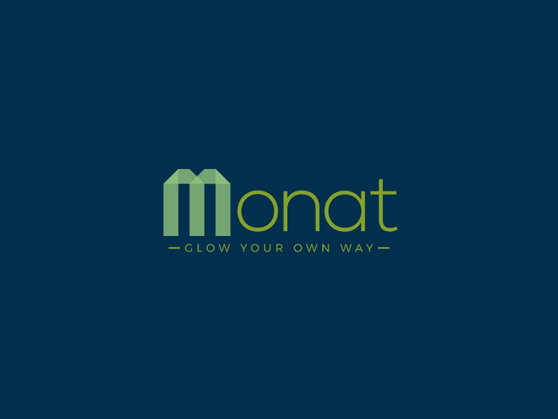 Monat logo generated by AI logo maker - Logomakerr.ai