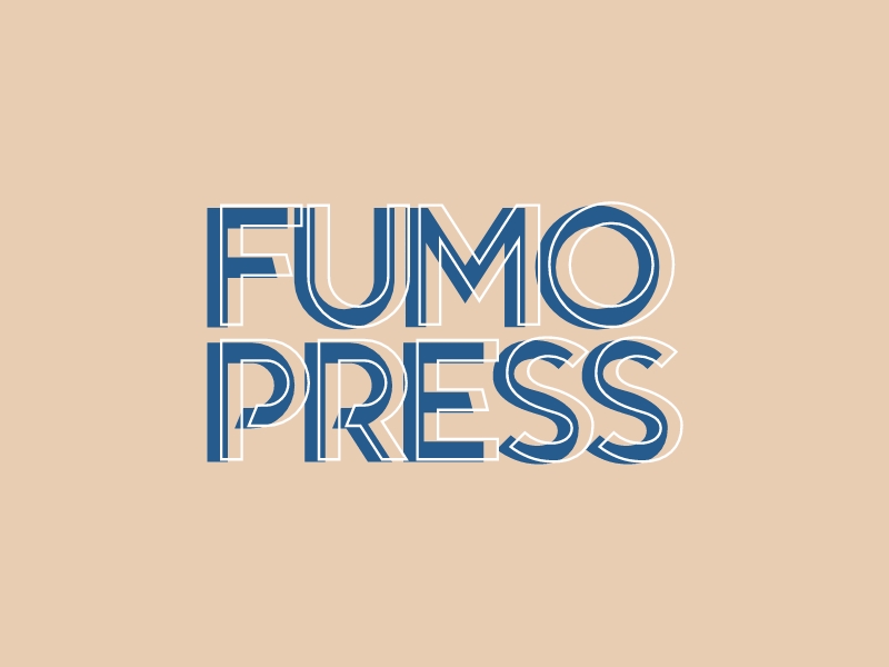 FUMO PRESS logo generated by AI logo maker - Logomakerr.ai