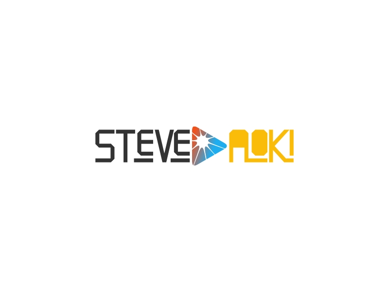 Steve Aoki logo generated by AI logo maker - Logomakerr.ai