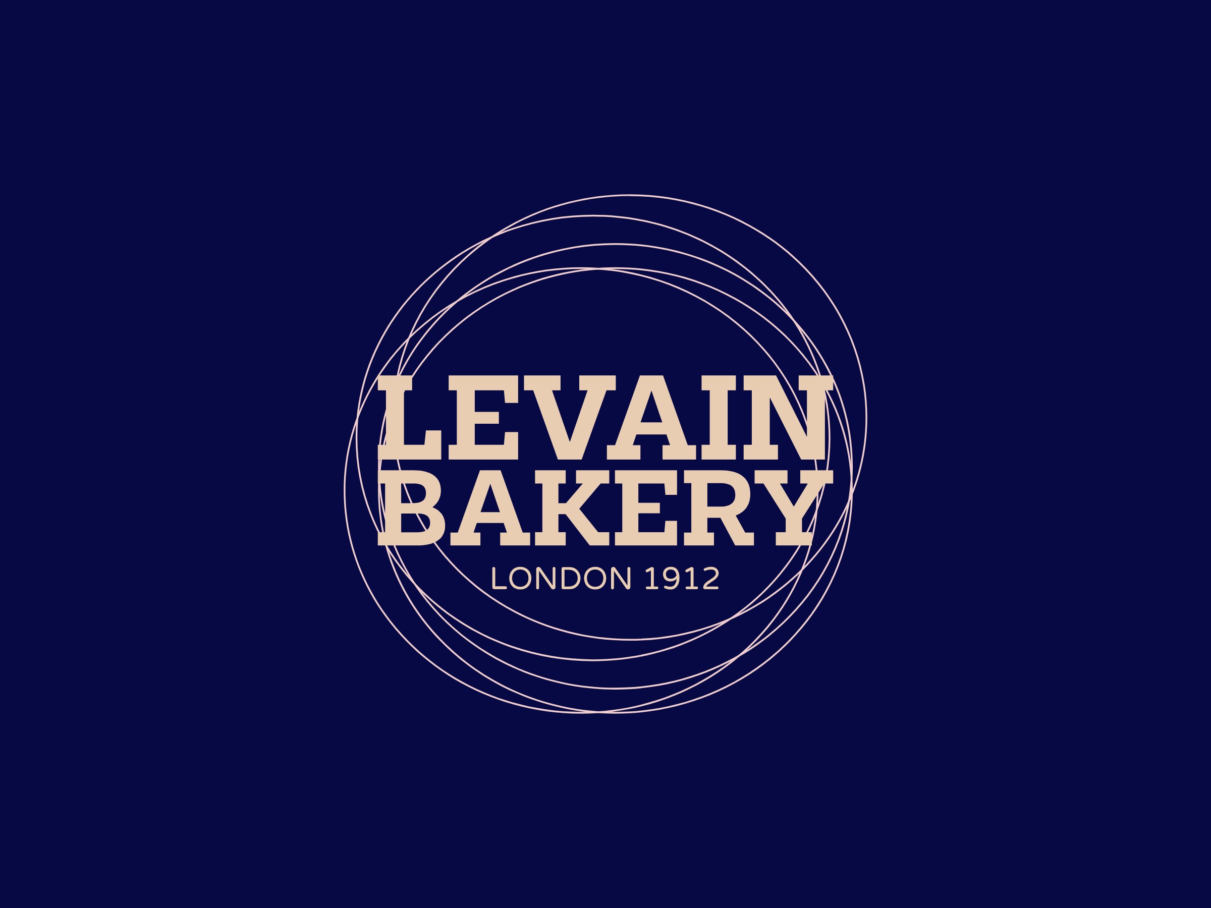 Levain Bakery logo generated by AI logo maker - Logomakerr.ai