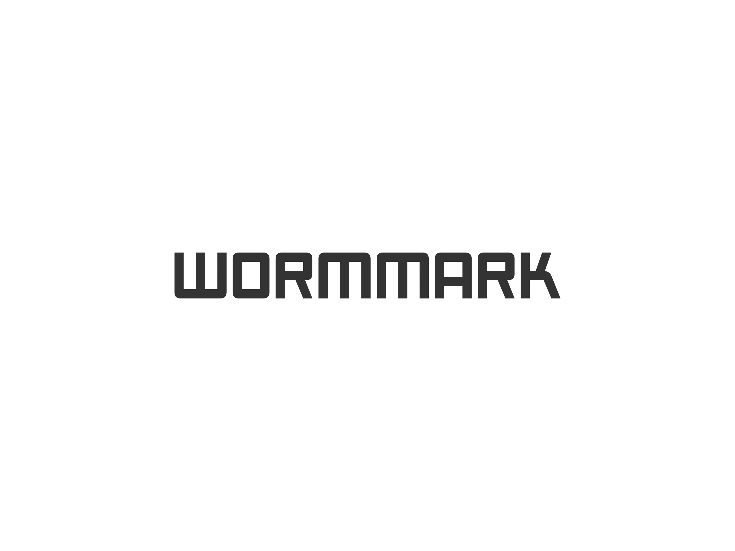 WORMMARK logo generated by AI logo maker - Logomakerr.ai