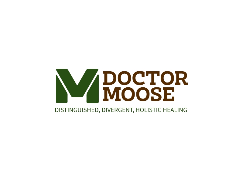 Doctor Moose logo generated by AI logo maker - Logomakerr.ai