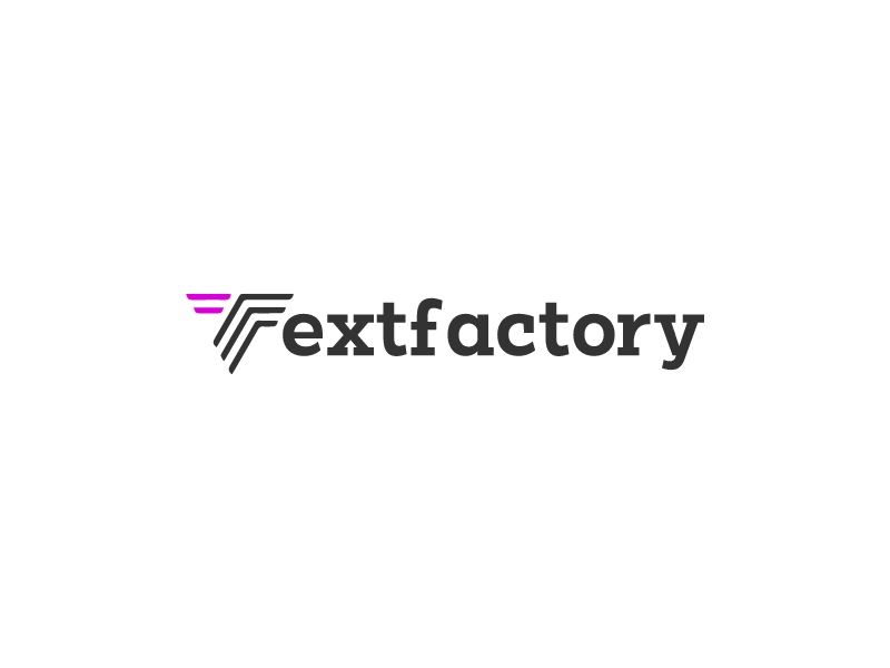 Textfactory logo generated by AI logo maker - Logomakerr.ai