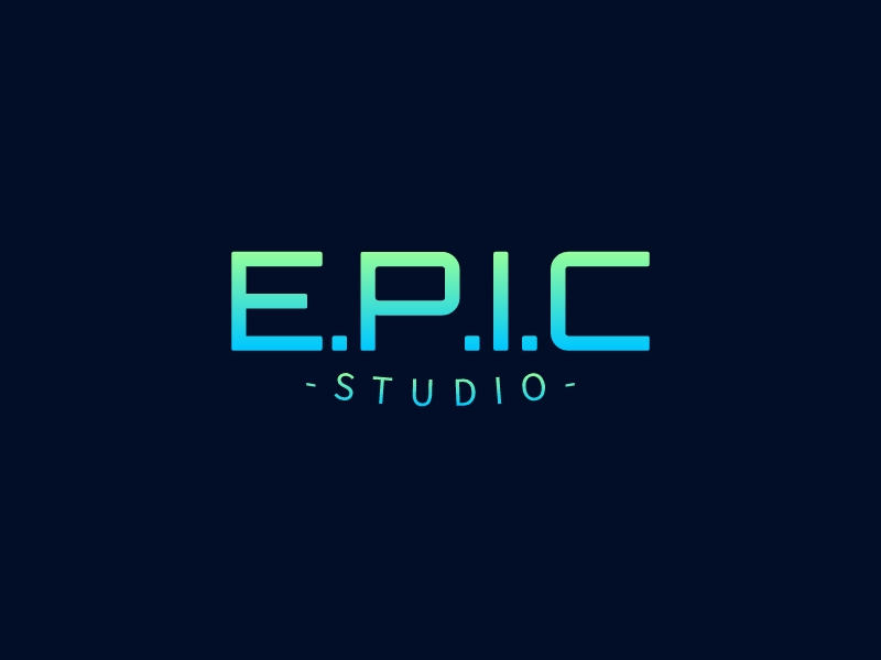 E.P.I.C logo generated by AI logo maker - Logomakerr.ai