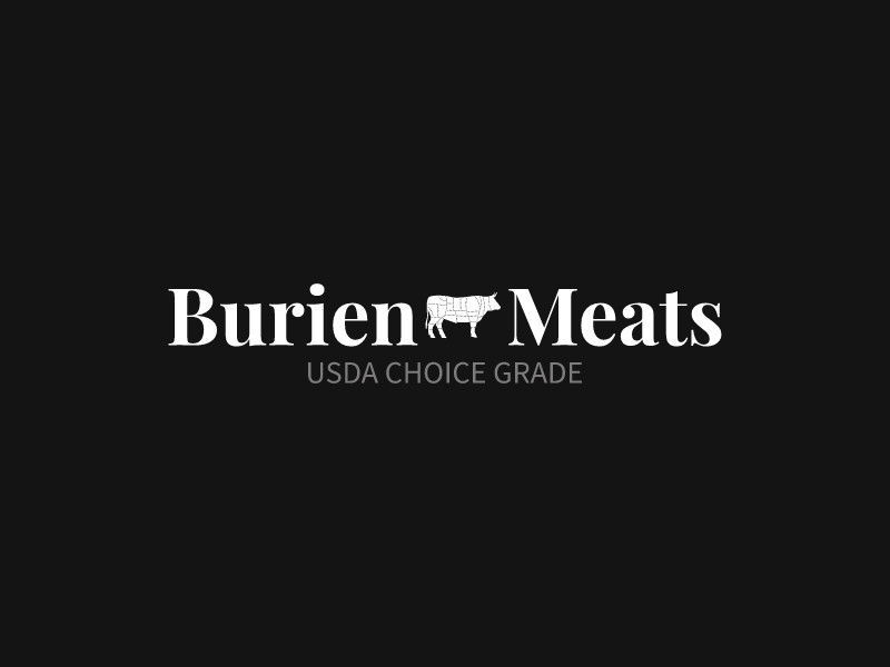Burien Meats logo generated by AI logo maker - Logomakerr.ai