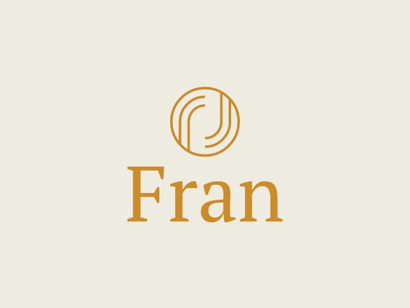 Fran logo generated by AI logo maker - Logomakerr.ai