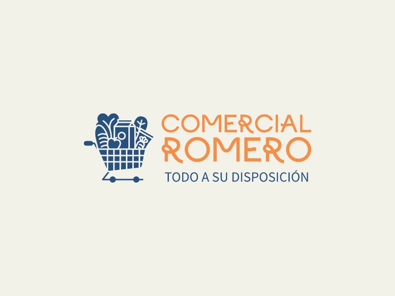 Comercial Romero logo generated by AI logo maker - Logomakerr.ai