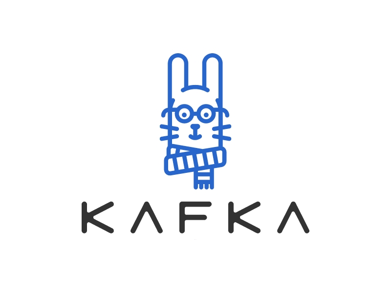 Kafka logo generated by AI logo maker - Logomakerr.ai