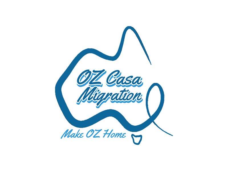 OZ Casa Migration logo generated by AI logo maker - Logomakerr.ai
