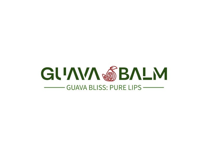 Guava Balm logo generated by AI logo maker - Logomakerr.ai