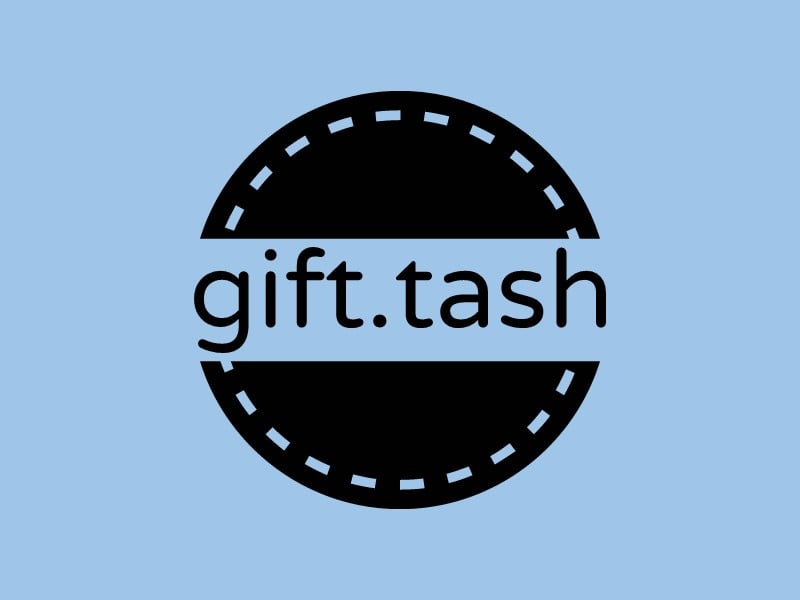 gift.tash logo generated by AI logo maker - Logomakerr.ai