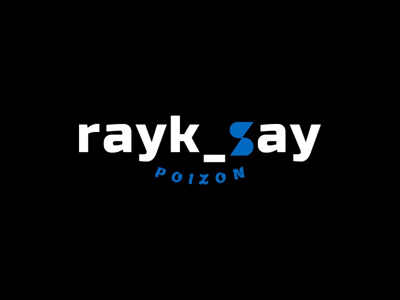 rayk_say logo generated by AI logo maker - Logomakerr.ai