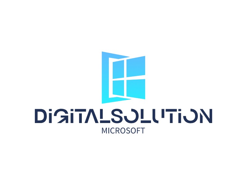 Digital Solution logo generated by AI logo maker - Logomakerr.ai