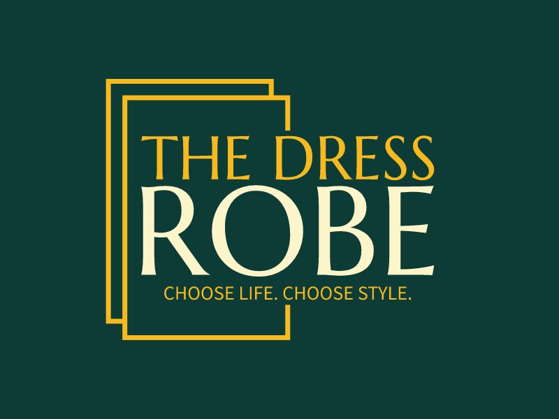 The Dress Robe logo generated by AI logo maker - Logomakerr.ai