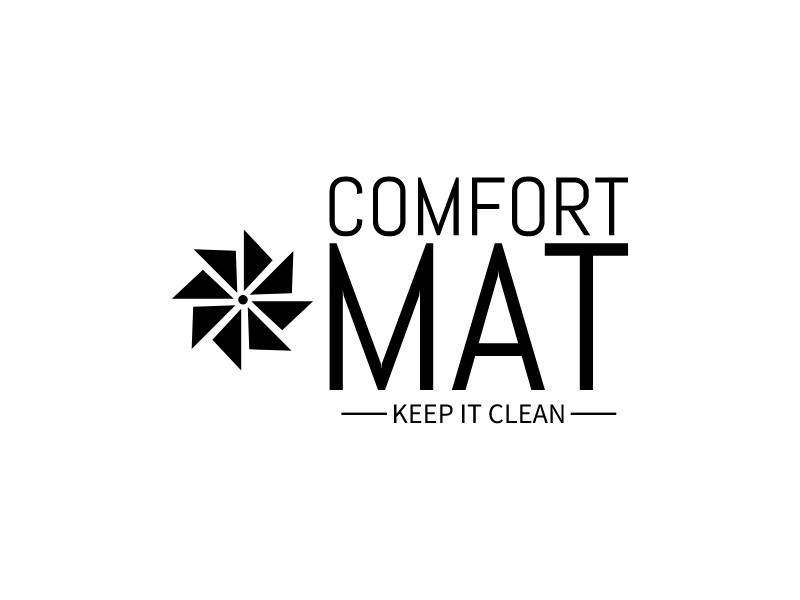 comfort mat logo generated by AI logo maker - Logomakerr.ai