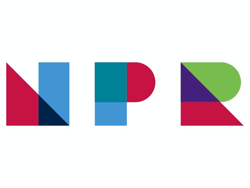 NPR logo generated by AI logo maker - Logomakerr.ai