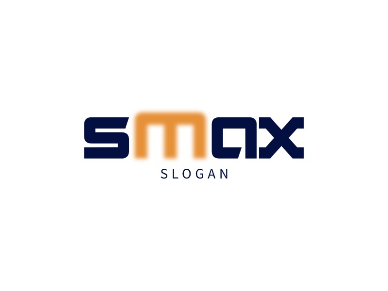 smax logo generated by AI logo maker - Logomakerr.ai