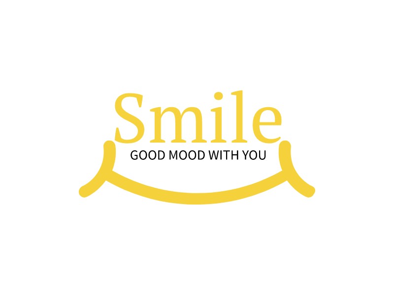 Smile logo generated by AI logo maker - Logomakerr.ai
