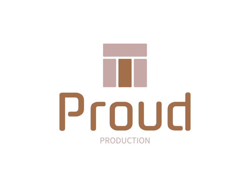 Proud logo generated by AI logo maker - Logomakerr.ai