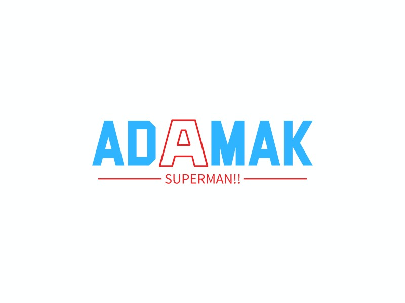 Adamak logo generated by AI logo maker - Logomakerr.ai