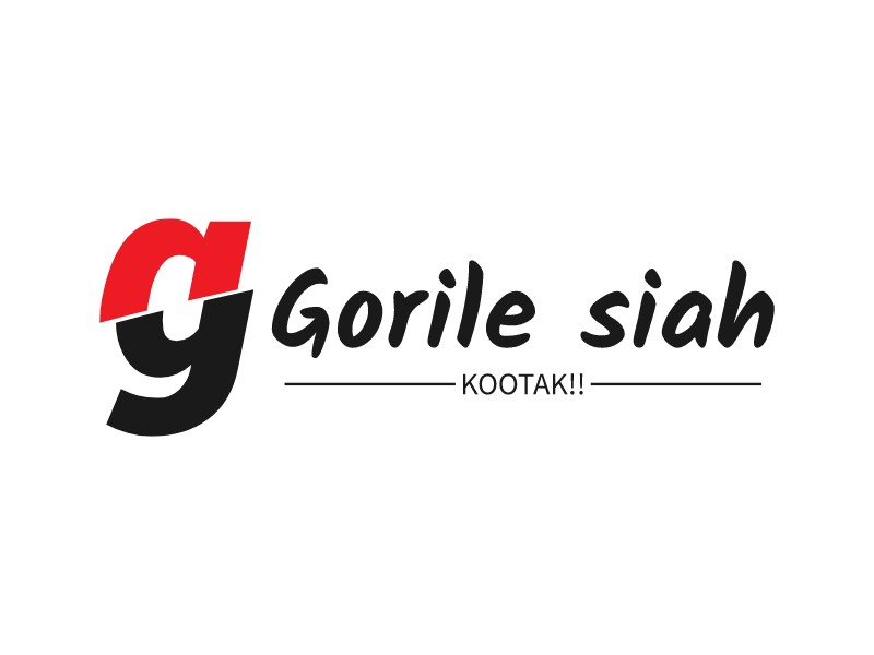 Gorile siah logo generated by AI logo maker - Logomakerr.ai