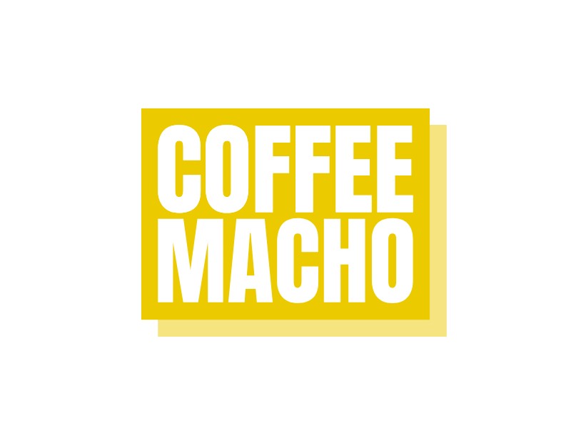 coffee macho logo generated by AI logo maker - Logomakerr.ai