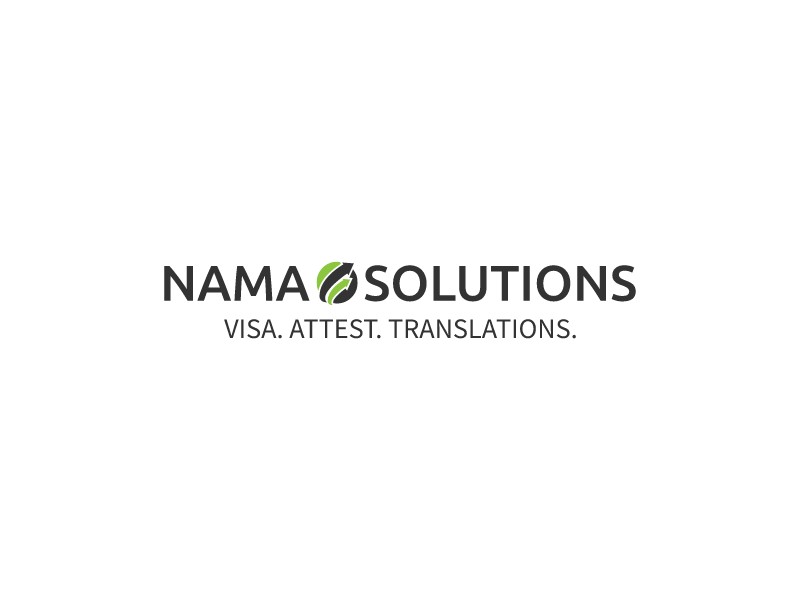 NAMA SOLUTIONS logo generated by AI logo maker - Logomakerr.ai