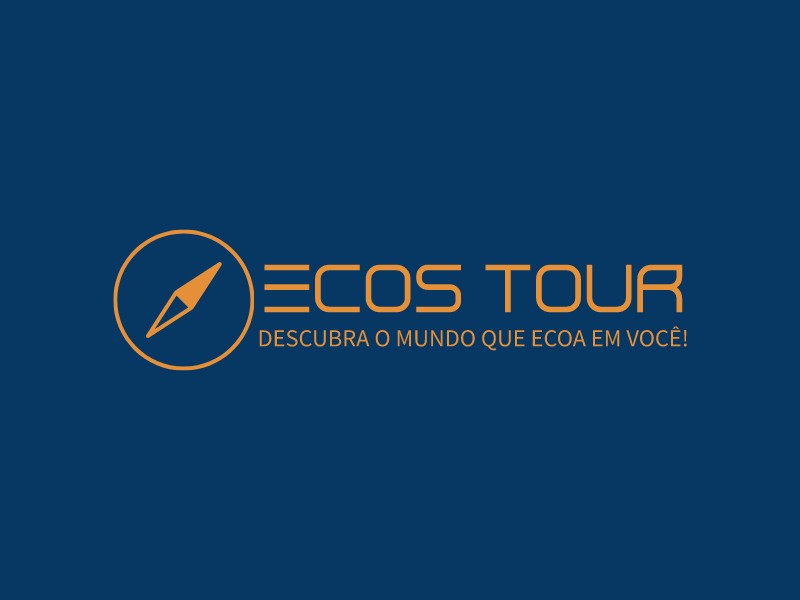 Ecos Tour logo generated by AI logo maker - Logomakerr.ai