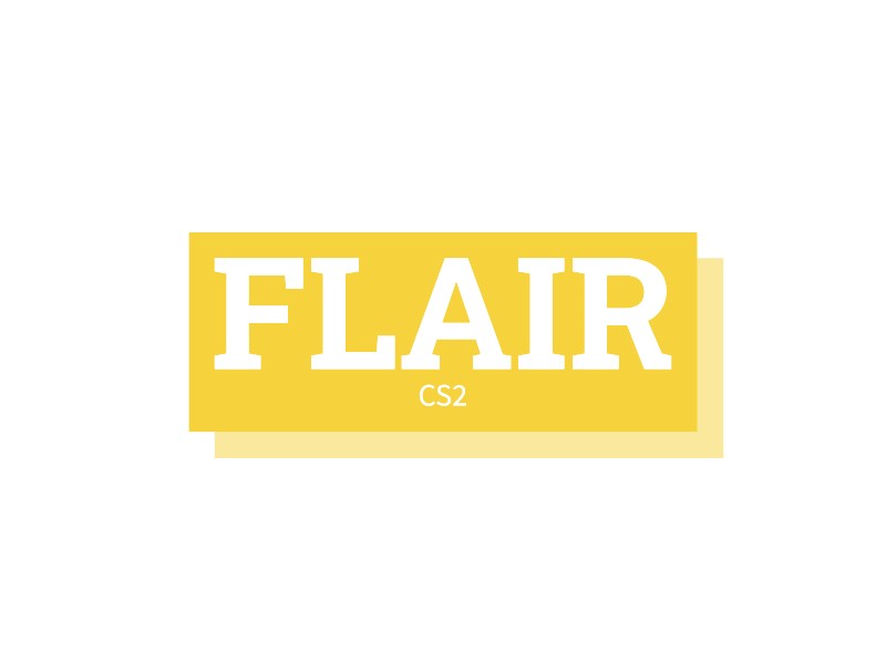 FLAIR logo generated by AI logo maker - Logomakerr.ai
